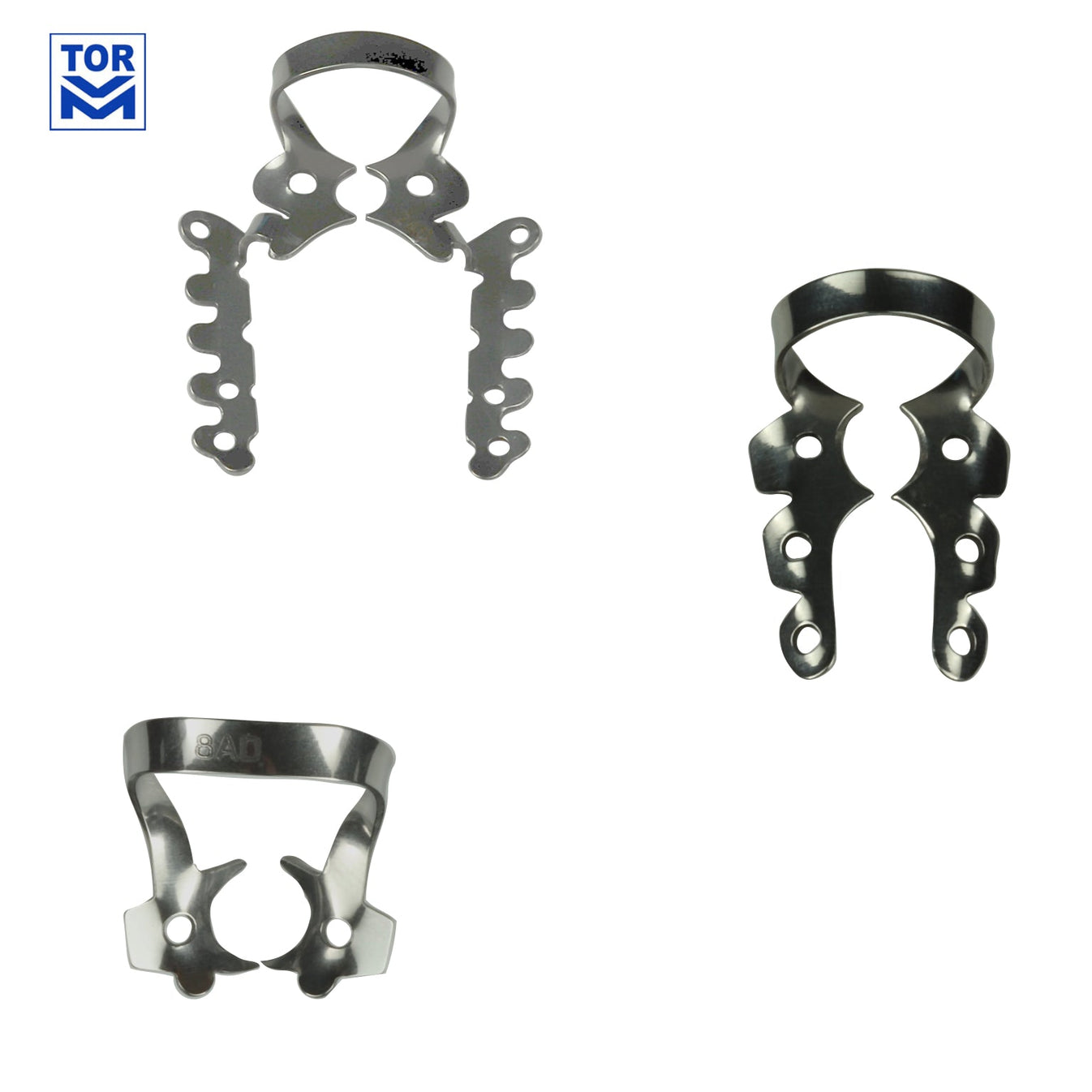 Last tooth in arch clamps (Silver) – Incidental