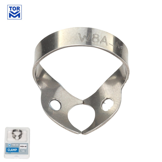 Tor VM: Wingless Rubber Dam Clamps (Silver) – Incidental