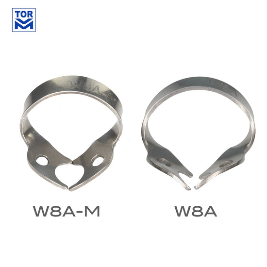 Tor VM: Wingless Rubber Dam Clamps (Silver) – Incidental